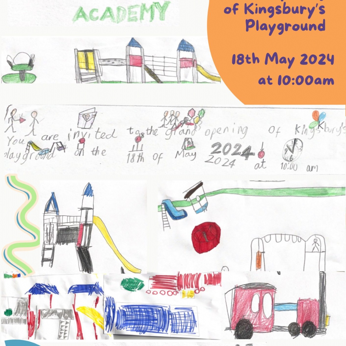 Kingsbury Academy - Grand opening of Kingsbury's Playground!